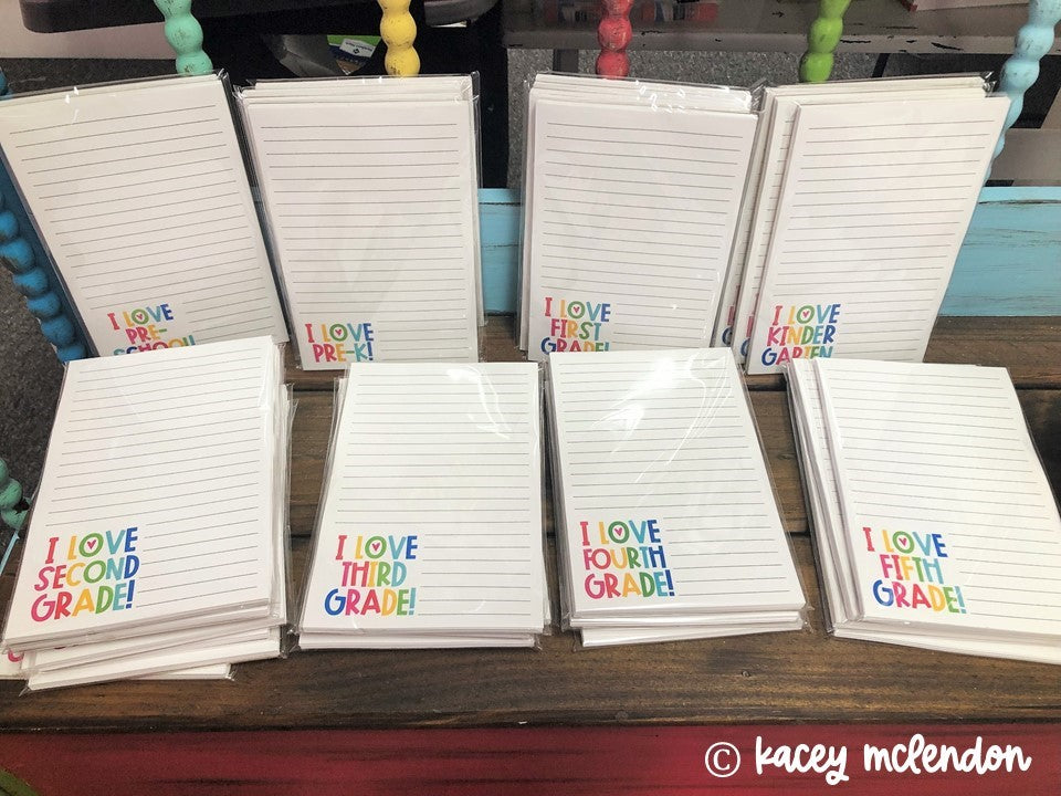 BCBS: I Love Notepad – DoodleBugsPaper