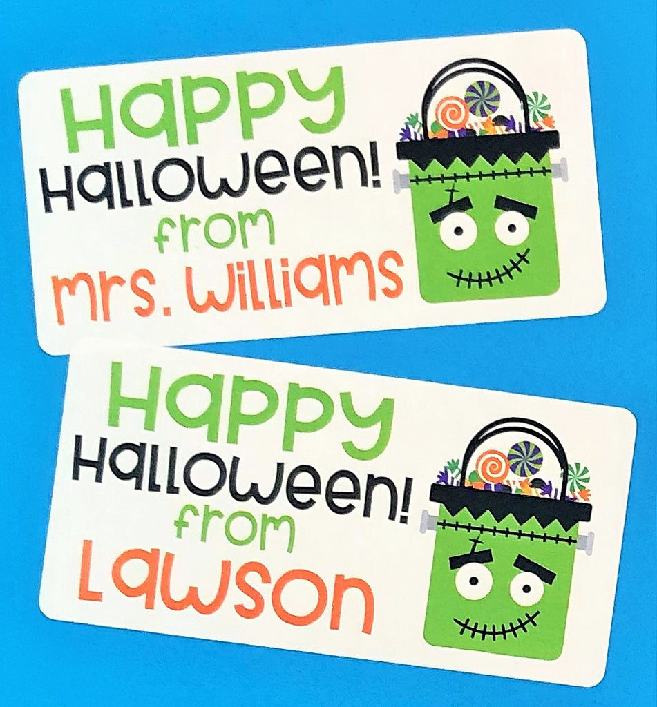Frankenstein Halloween Stickers – DoodleBugsPaper