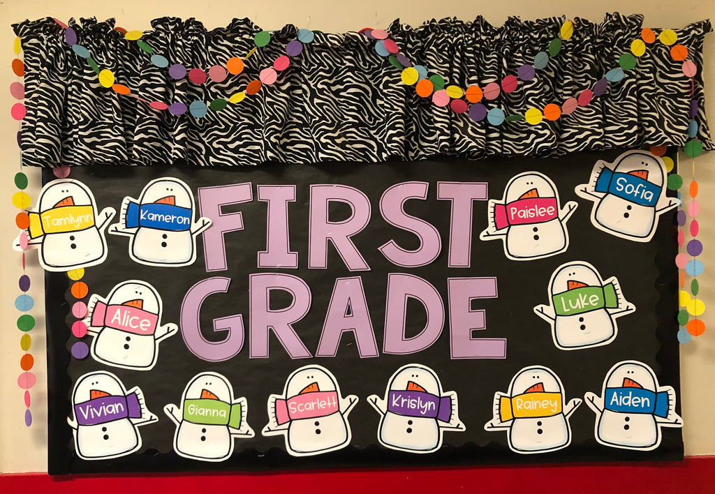 Large Bulletin Board Letters (Bright, Primary, or Pastel) – DoodleBugsPaper