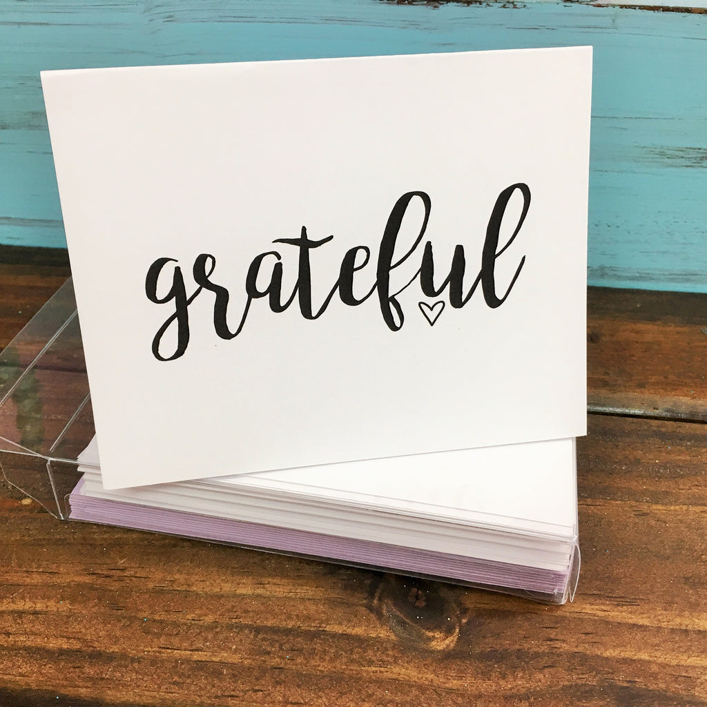 Grateful Note Cards – DoodleBugsPaper